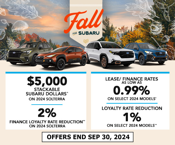 View Subaru Specials @ Whitby Subaru | Whitby, ON